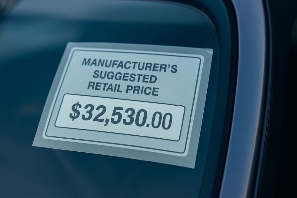 Why Knowing a Car’s Original MSRP Matters More Than You Think - Run VIN ...
