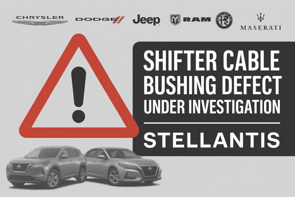 Stellantis Shifter Cable Bushing Defect Under NHTSA Investigation - Run ...